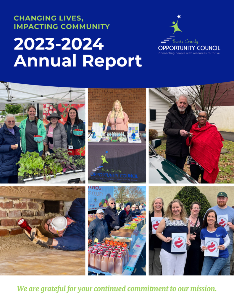 Our Impact – Bucks County Opportunity Council